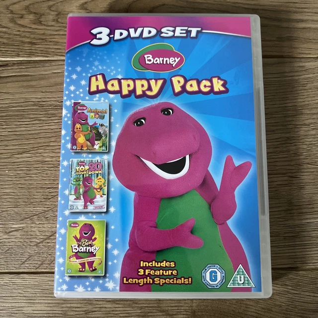 BARNEY: TRIPLE PACK 3DVD Animal ABC/Top 20 Countdown/Best Of Barney EA ...