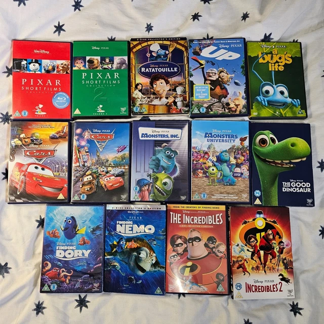 DISNEY PIXAR MEGA DVD Bundle Animated Kids Childrens Movies Films £8.00 ...