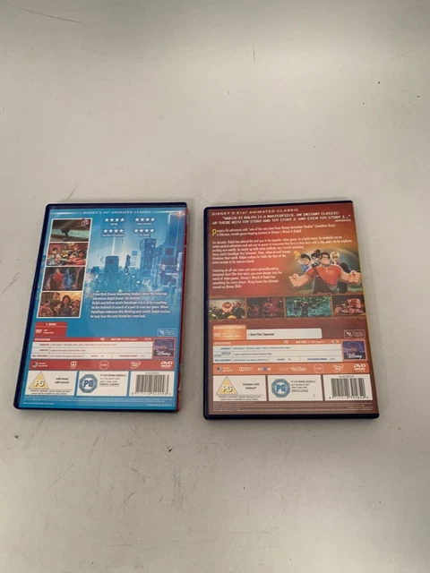 WRECK-IT RALPH & Ralph Breaks The Internet Set Of 2 DVDs Disney #GL EUR ...