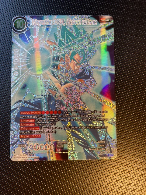 DRAGON BALL SUPER - Vegetto SSB force ultime BT2-123 SCR EUR 300,00 ...