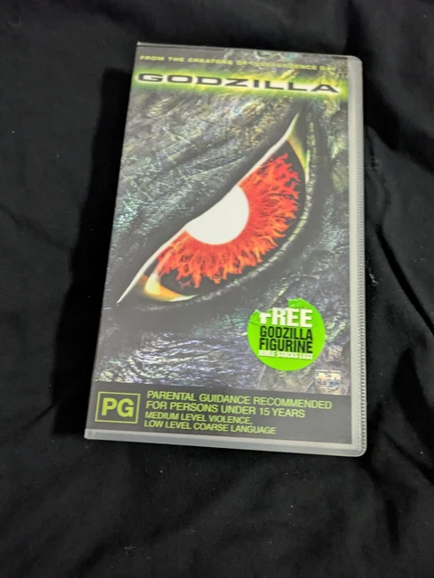 Godzilla Vhs Action Sci Fi Adventure Fantasy Creatures Monsters Giant