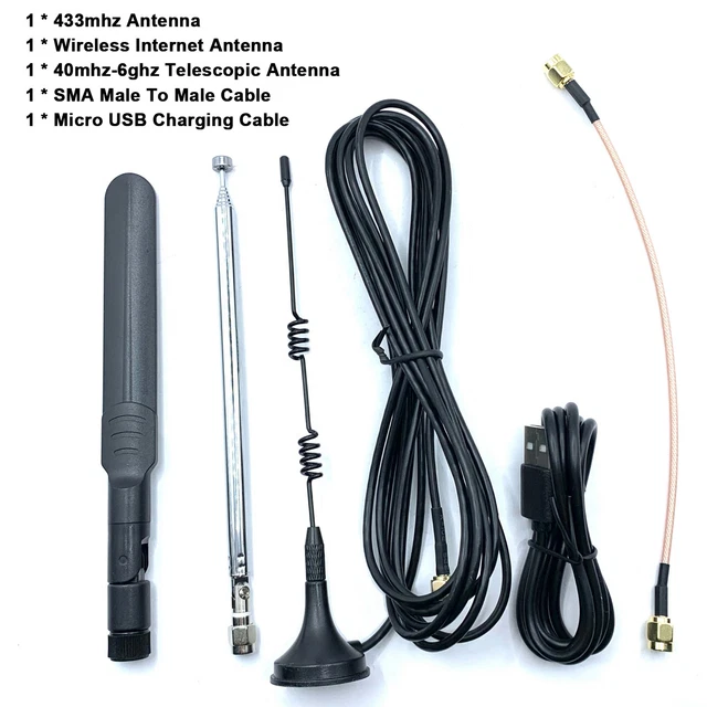 SOFTWARE DEFINED RADIO Receiver SDR Meter 6B9M $479.37 - PicClick AU