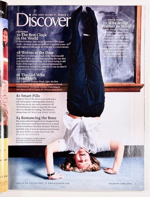 2000 JUN DISCOVER Climate Change & Wild Weather REINTRODUCING WOLVES ...