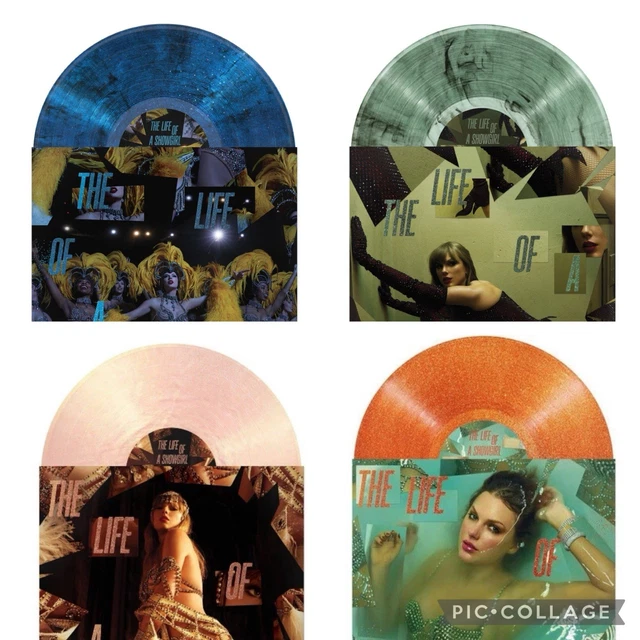 TAYLOR SWIFT THE Life of a Showgirl Vinyl Bundle Set Of 4 New Sealed ...