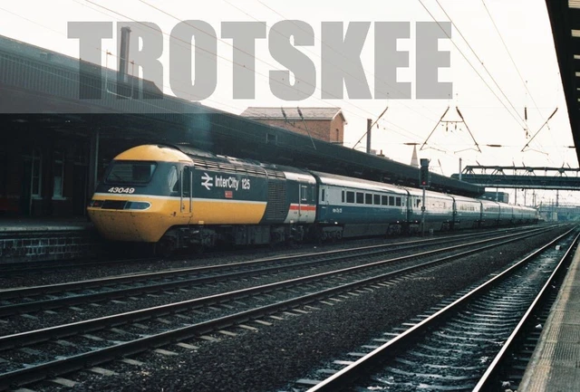 SET OF 35MM Colour Negatives BR British Rail Diesel HST Intercity 1980s ...