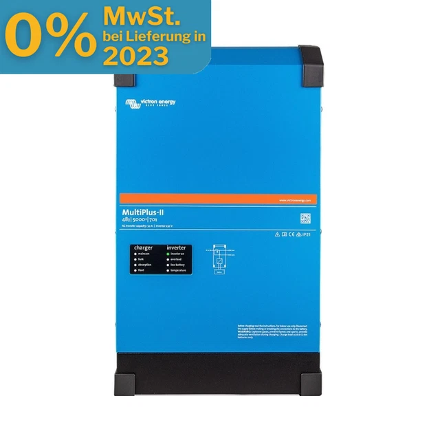 VICTRON MULTIPLUS-II 48/5000/70-50 Inverter Charge Controller Inverter ...