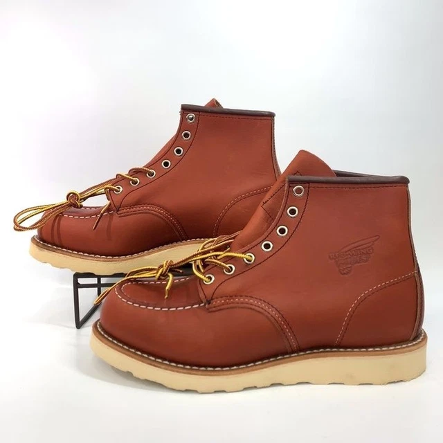 8875 CLASSIC WORK 6 MOCTOE Classic Mock Toe Work Boots 7 12 25.5cm ...