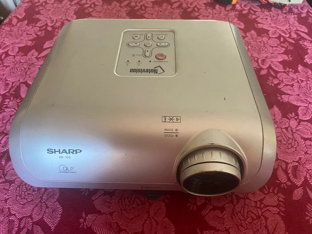 SHARP XR-10S NOTEVISION PROJECTOR VIDEO PROIETTORE CON DIFETTO. LAMPADA ...