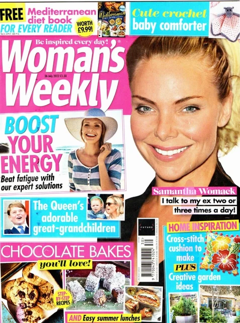WOMANS WEEKLY MAGAZINE 22 recette chocolat Samantha Janus Womack ...