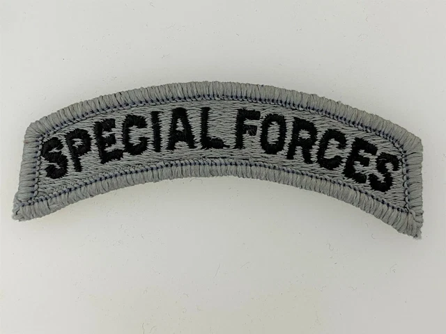 GENUINE AMERICAN U.S Army Special Forces cloth shoulder title or tab ...