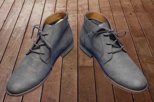 RYE BY HAWKER Rye Atlas Gray Lace Up Chukka Boots Size 12 Men's Boot ...