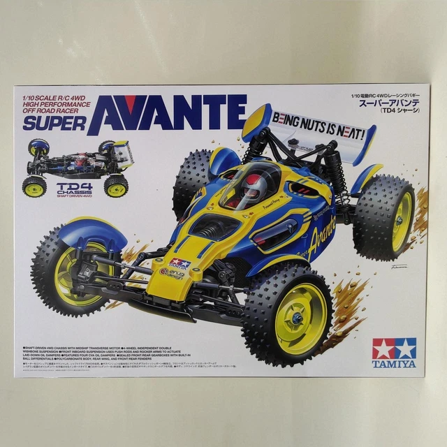 TAMIYA 1/10 SUPER Avante Td4 Chassis Radio Control £312.00 - PicClick UK
