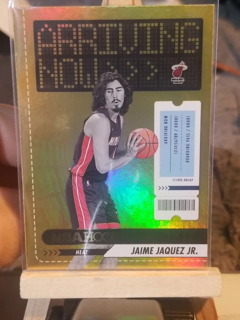 JAIME JAQUEZ JR 2023-24 Panini NBA Hoops Arriving Now HOLO #30 recrue ...