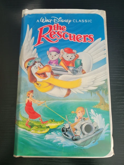 THE RESCUERS (VHS, 1992) Black Diamond Walt Disney Classic Brand New £ ...