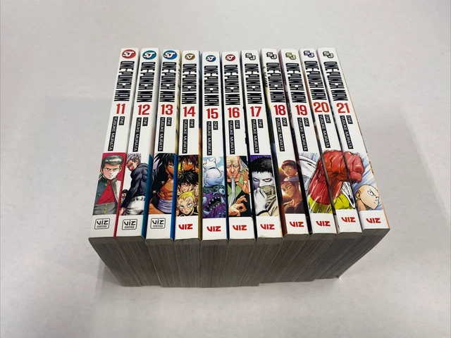 ONE PUNCH MAN Manga English (Vol. 11-21) - Viz Media $59.95 - PicClick