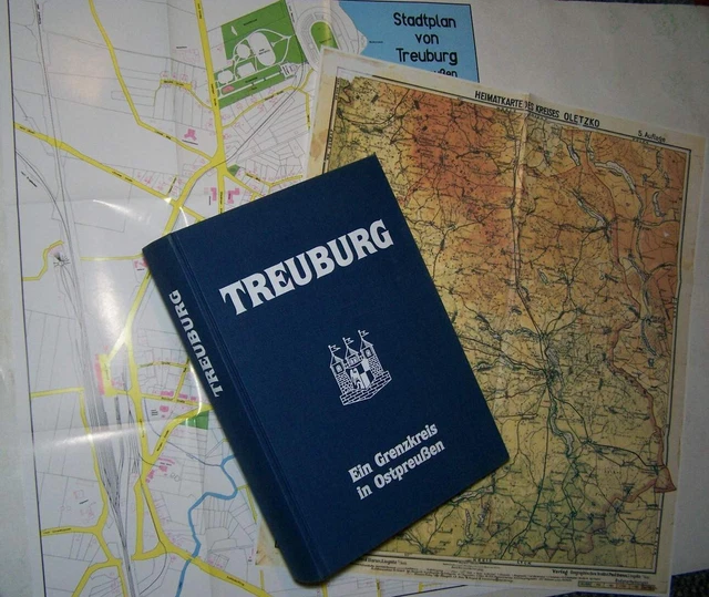 KREIS TREUBURG CHRONIK Ostpreußen Ermland Masuren Heimatbuch Olecko Bz ...