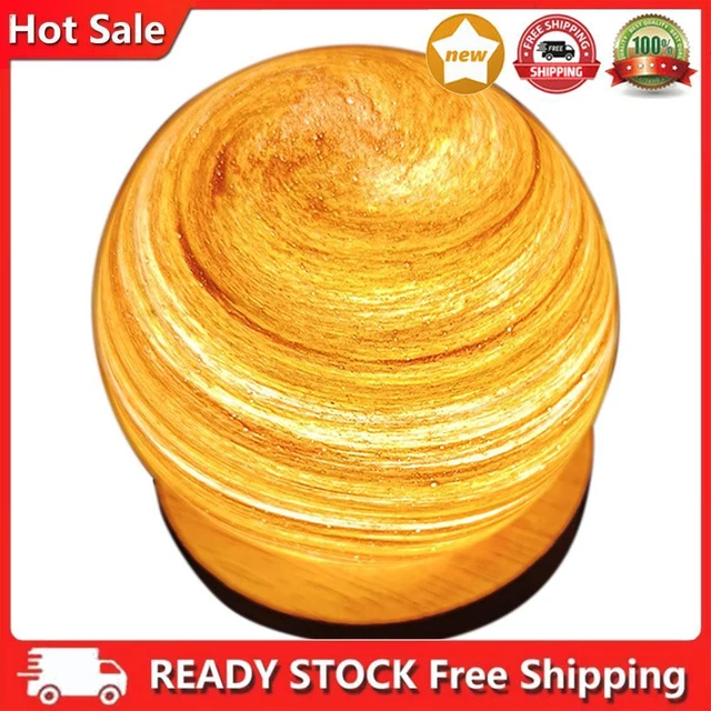 USB 3D CRYSTAL Ball Planet Lamp LED Starry Sky Table Light Ornament Gifts (F) UK £9.12 - PicClick UK
