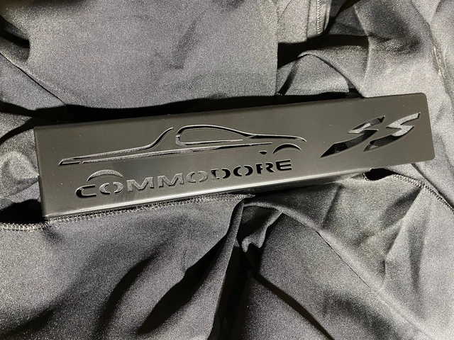 HOLDEN VY VZ Engine bay fuse box cover Commodore Ute SS Black Powder ...