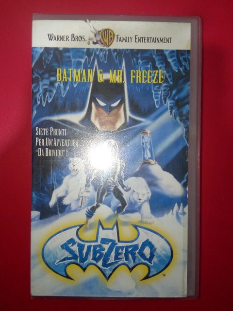 VHS WARNER BROS Batman & Mr. Freeze Subzero (1998) EUR 7,99 - PicClick IT
