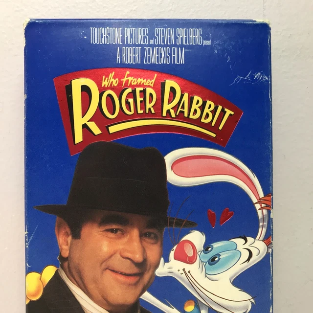 WHO FRAMED ROGER Rabbit 1989 VHS Video Scotch VCR Tape 1987 Side UPC ...