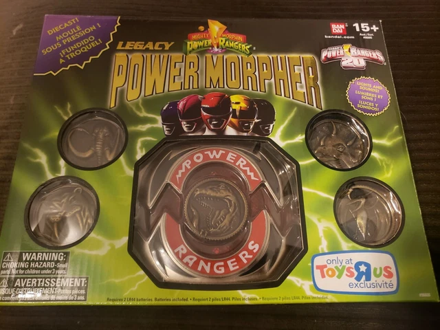 POWER RANGERS 20TH Anniversary Legacy Power Morpher Toysrus Exclusive ...