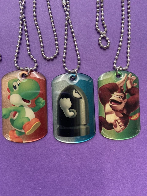 SUPER MARIO COLLECTIBLE Dog Tags - Rare Tags 2015 issue - #13 #14 #15 £ ...
