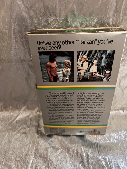TARZAN THE APE Man VHS Bo Derek Richard Harris EUR 17,77 - PicClick DE