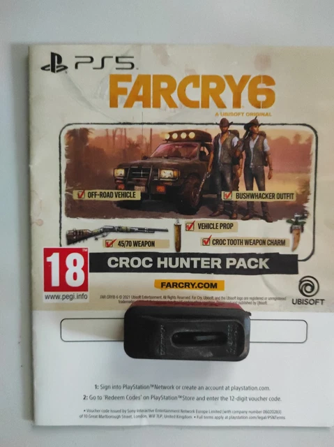 DLC CROC HUNTER Pack Far Cry 6 Juego No Incluido Ps5 EUR 11,99 ...