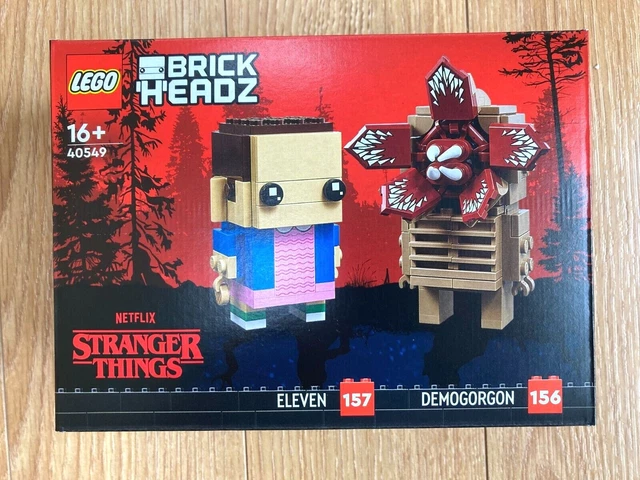 LEGO EXCLUSIVES STRANGER Things Eleven Demogorgon BrickHeadz NEW SEALED ...