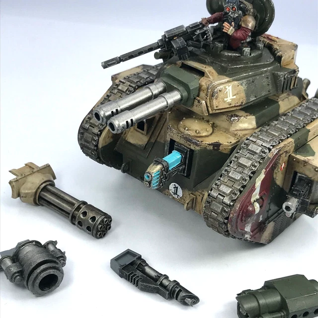 TRAITOR GUARD LEMAN Russ Battle Tank Chaos Space Marines - Warhammer ...