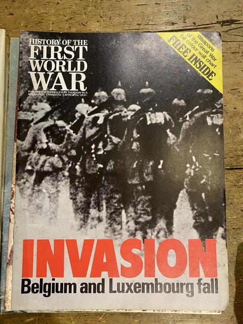 PURNELLS HISTORY OF the First World War no. 5 ‘Invasion’ EUR 4,61 ...
