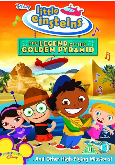 LITTLE EINSTEINS LEGEND of the Golden Pyramid DVD Wal Disney Children ...