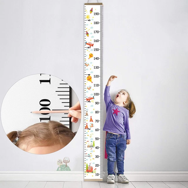 CHILDREN GROWTH CHART Height Hanging Kids Growth Chart Height for Boys ...