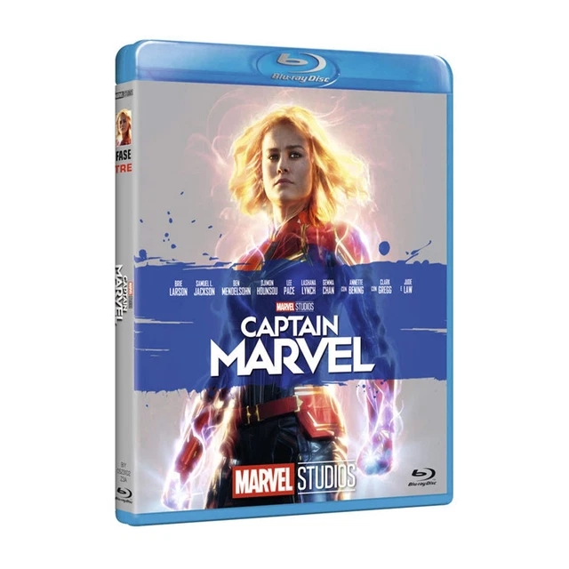 CAPTAIN MARVEL - (10° Anniversario) (Blu-ray) Larson Law Jackson (US ...