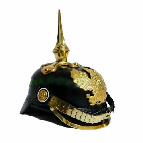 COLLECTIBLE GERMAN LEATHER Pickelhaube Imperial Officer’s Grade ...