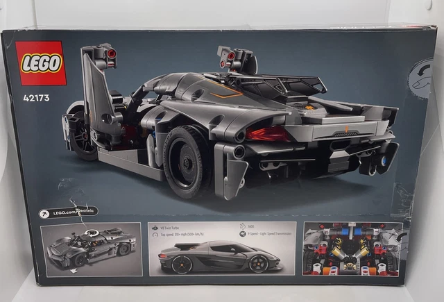 LEGO TECHNIC KOENIGSEGG Jesko Absolut Hypercar, Sports Car Building Set ...