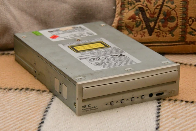 NEC MULTISPIN CDR-C251 Internal 4 Disk IDE CDROM MULTICHANGER Drive £21 ...