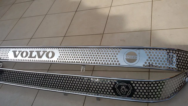 STAINLESS STEEL STONE Guard SCANIA VOLVO DAF MERCEDES MAN £415.00 ...