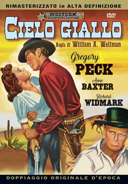 CIELO GIALLO (DVD) Gregory Peck Anne Baxter Richard Widmark Robert ...
