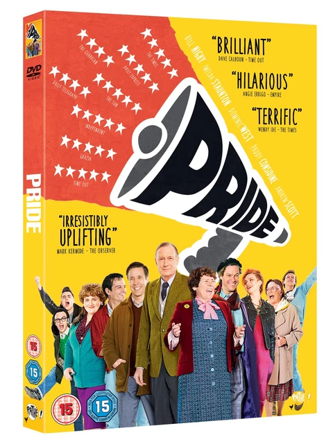 PRIDE (DVD) GEORGE MacKay Joseph Gilgun Jessie Cave Ben Schnetzer ...