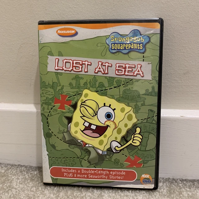 SPONGEBOB SQUAREPANTS LOST At Sea DVD 9 Episodes Special Features ...