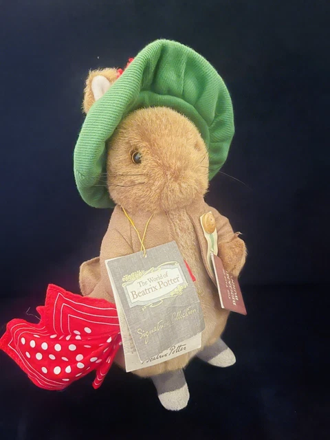 VINTAGE FREDERICK WARNE & Co Beatrix Potter Benjamin Soft Toy 26CM WITH ...
