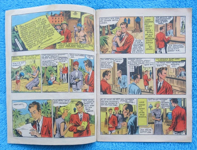 AKIM HELD DES Dschungels Nr 1 "Insel der Affen" ORIGINAL Lehning Verlag 1958 EUR 369,00 ...