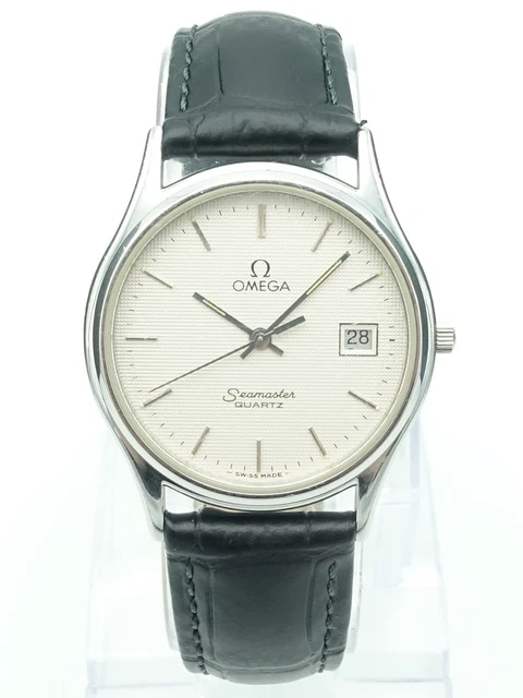 VINTAGE OMEGA SEAMASTER Quartz Watch, Ref. 196.0251, 80’s, 34mm, Great ...