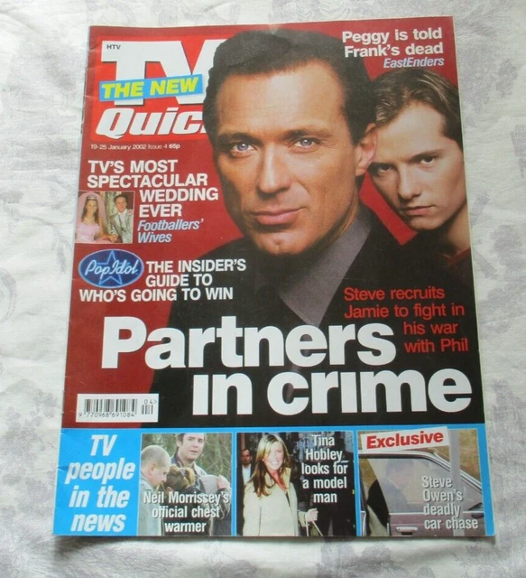 TV QUICK 2002 ~ Jack Ryder Martin Kemp Will Young Sarah Jessica Parker ...