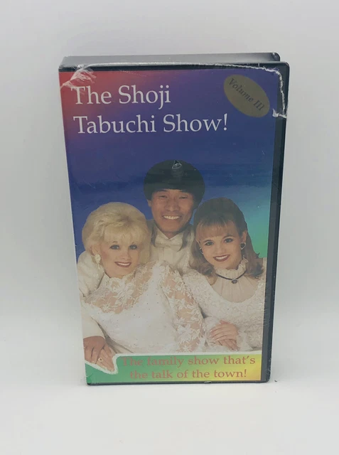 THE SHOJI TABUCHI Show! VHS Volume 3 Shoji Entertainment Vintage New £ ...