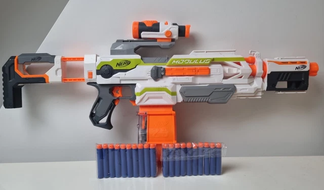 NERF N-STRIKE MODULUS Blaster Attachment Magazines 25 Round Drum EUR 22 ...