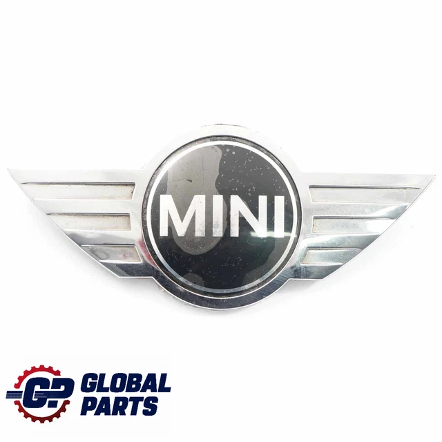MINI COOPER R50 R52 Front Badge Bonnet Hood Emblem Logo Chrome 7026184 ...