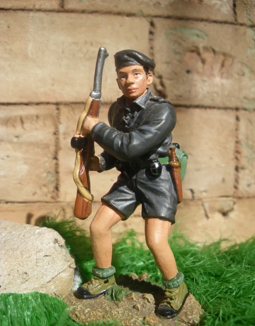 SOLDAT DE PLOMB: TIRAILLEUR 258ème Cie du 3ème R.E.I.en INDOCHINE..1951 ...