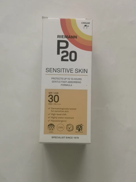 RIEMANN P20 SENSITIVE SKIN SUN PROTECTION SPF 30 HIGH 200 ml (CREAM) £ ...